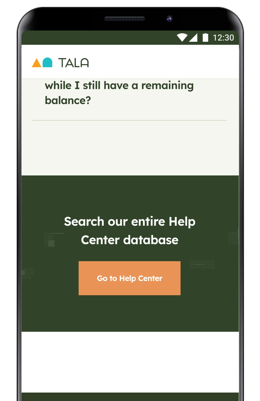 Raise Concerns Through Our Tala In-App Helpdesk! - Tala Philippines
