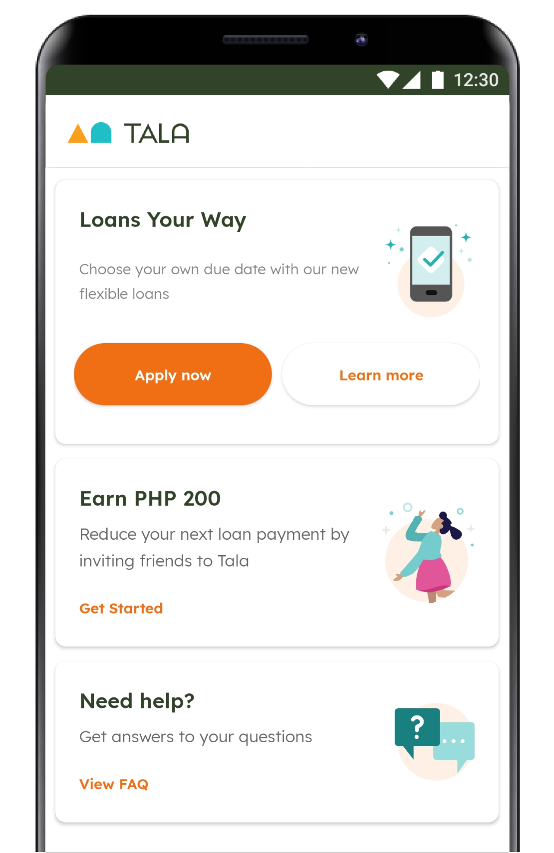Raise Concerns Through Our Tala In-App Helpdesk! - Tala Philippines